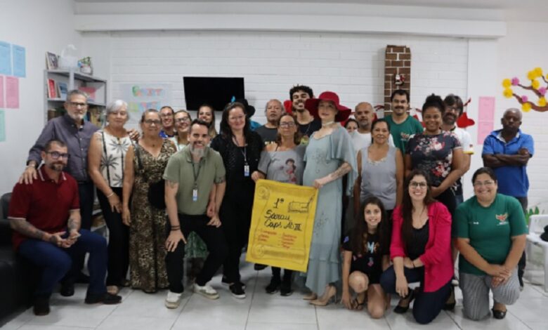 Sarau do Caps AD III une pacientes, familiares e saúde em poesias ...